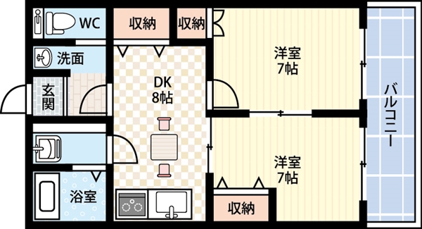 2DKで同棲ってどう？経験者が語るメリット・デメリットや部屋割り例 | ヒトグラ